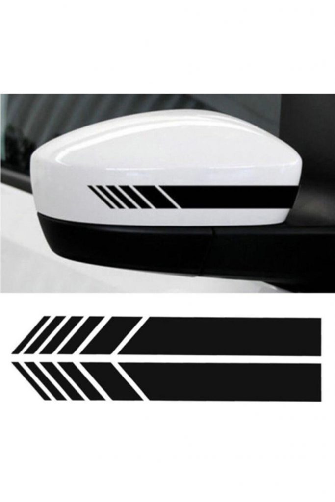 Yan Ayna Oto Sticker → Dijitonline